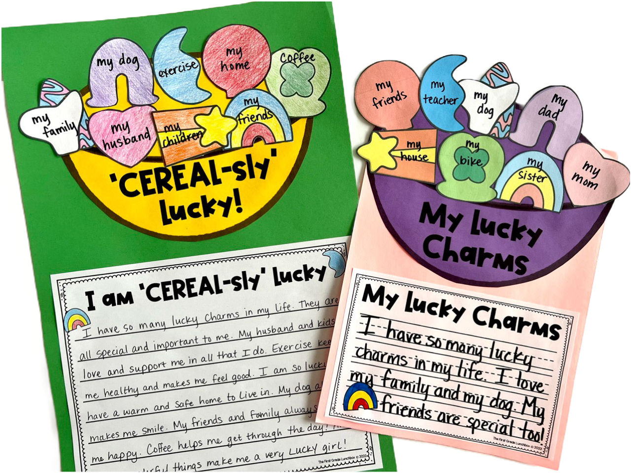 St. Patrick's Day Writing and Math! - The First Grade Lunchbox
